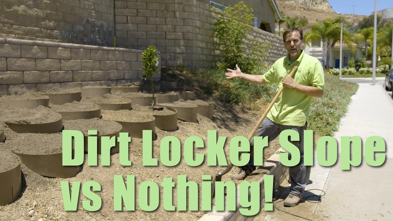 Dirt Locker Hillside vs A Slope Without | Dirt Locker® Official Blog blog