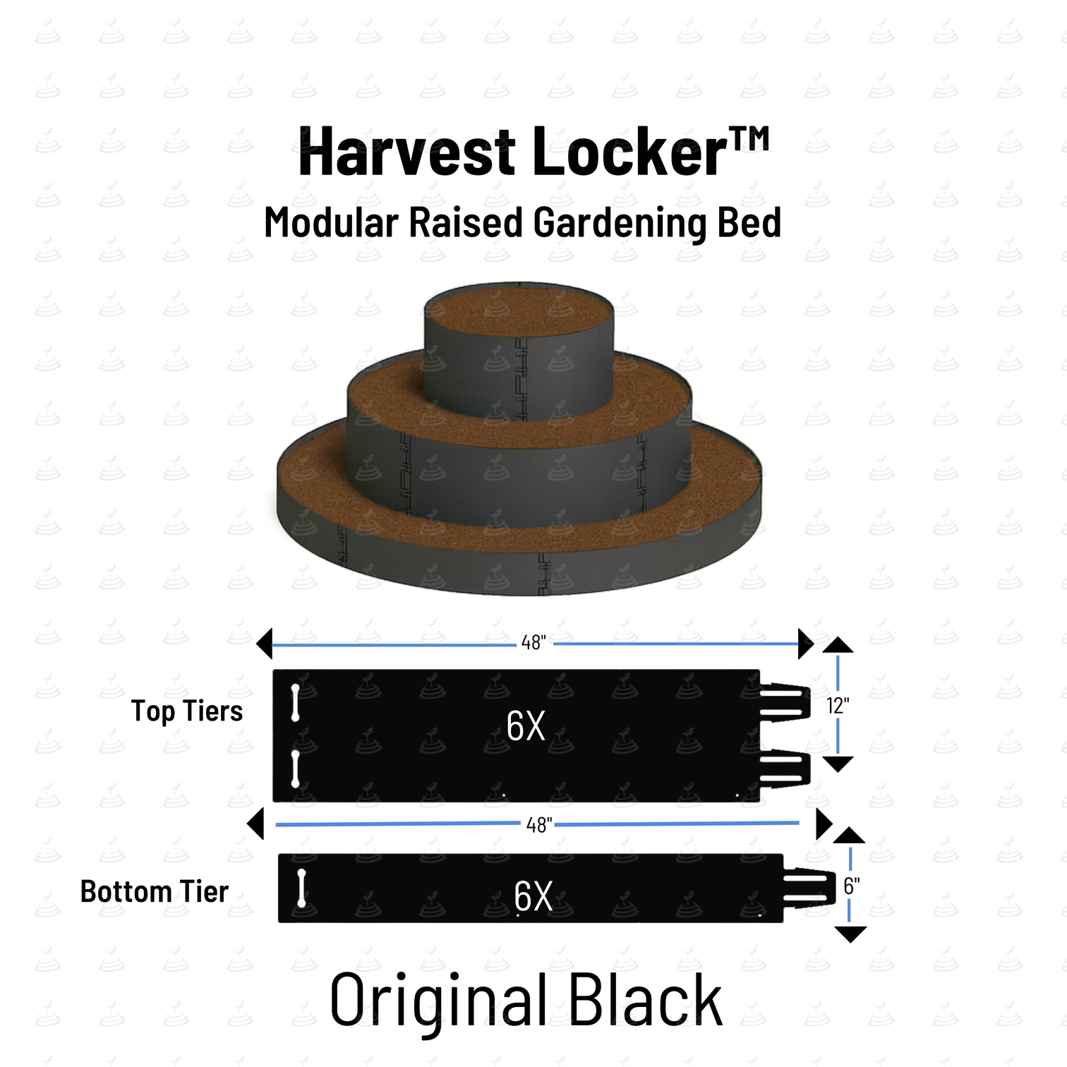 HARVEST LOCKER™- Birthday Cake | Modular Raised Garden Bed