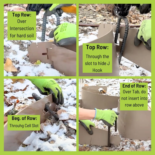 J HOOK Rebar 10 Pack: Choose size based on soil type. | Dirt Locker ...