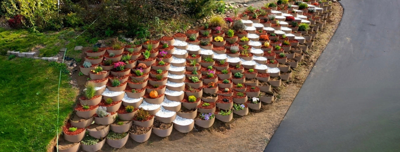 DIRT LOCKER®: Terrace Gardening and Erosion Control Solution
